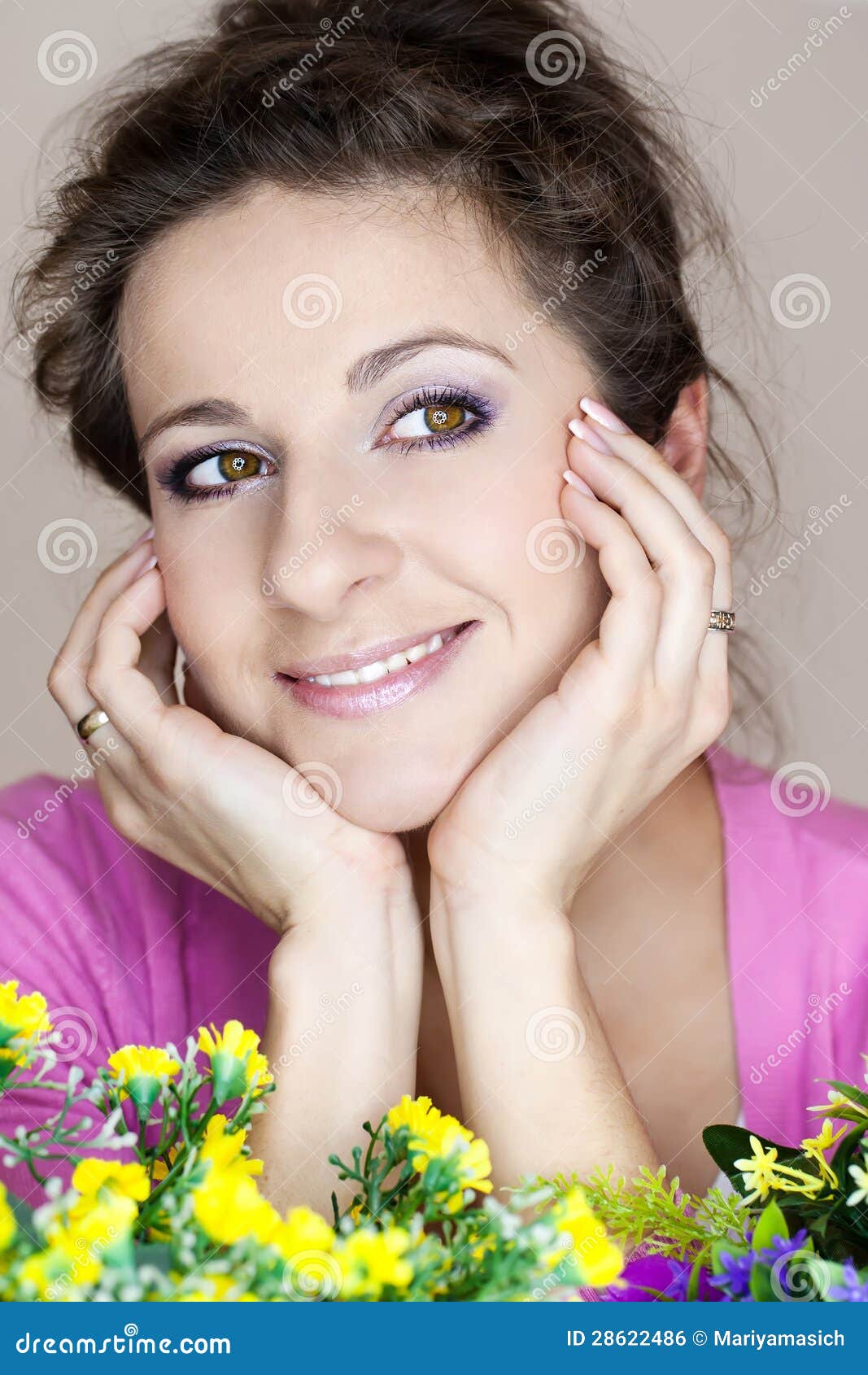 Girl is waiting stock photo. Image of happyness, fasion - 28622486