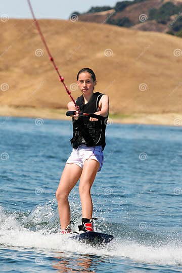 Girl wakeboarding stock photo. Image of wakeboard, surfer - 1792674