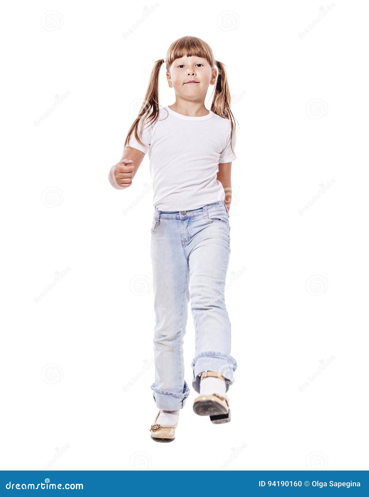 Girl walk forward stock photo. Image of away, cute, body - 94190160