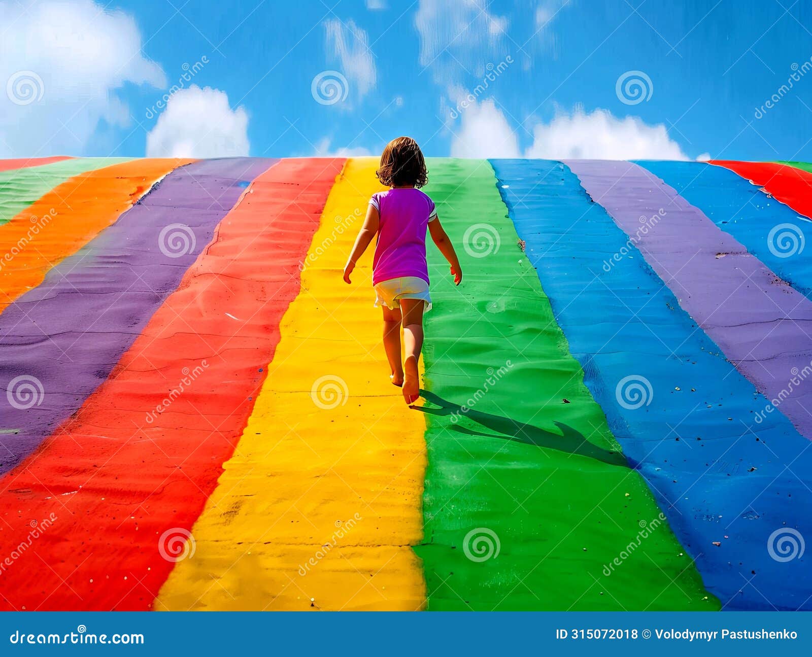 Colored Slide In The Indoor Water Park Stock Image | CartoonDealer.com ...
