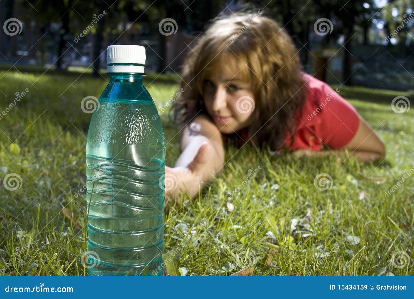 Girl and water stock image. Image of people, female, hand - 15434159