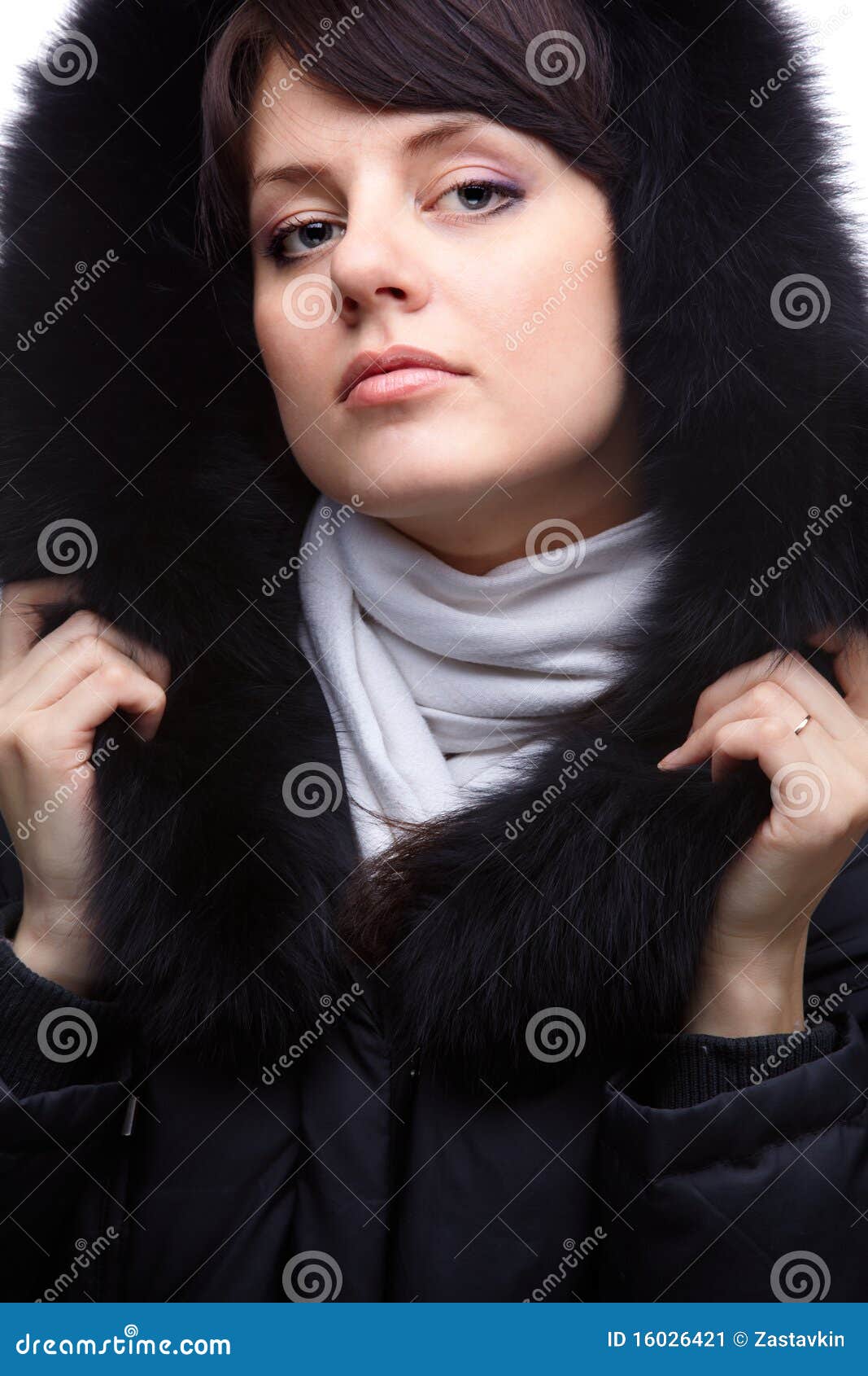 Girl in winter clothes stock image. Image of jacket, female - 16026421
