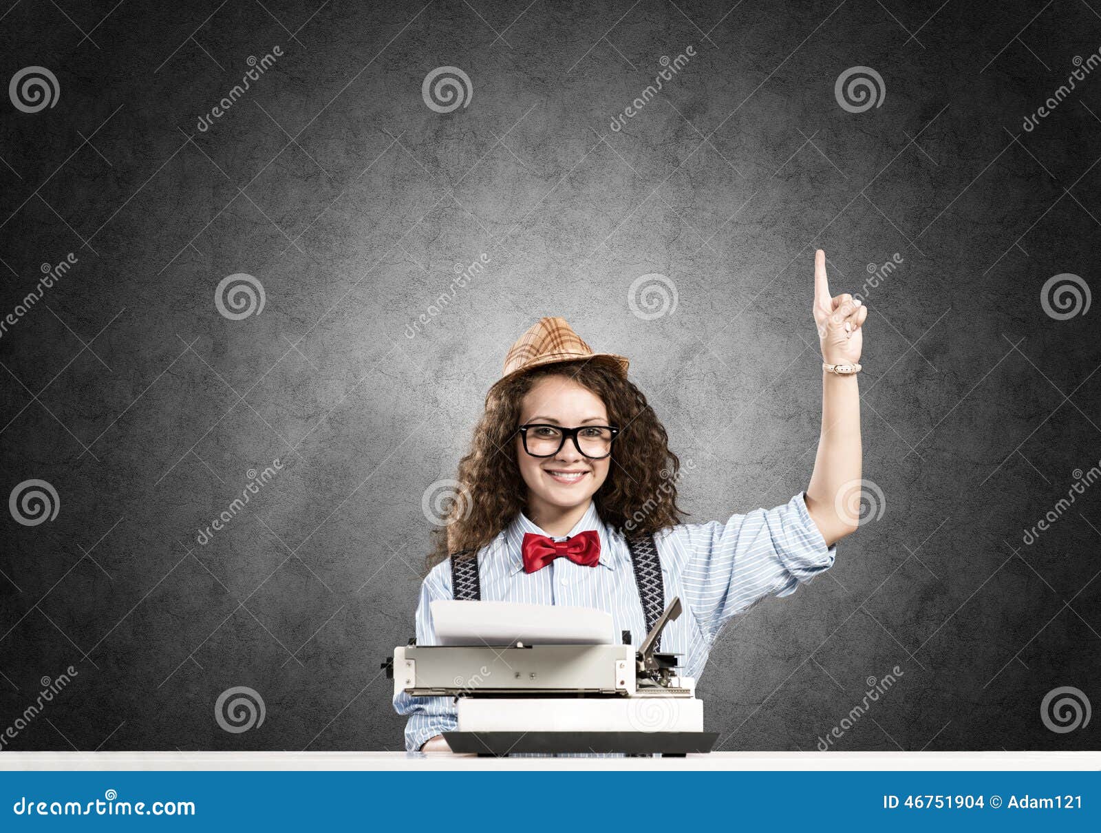 Girl writer stock photo. Image of attractive, angry, novelist - 46751904