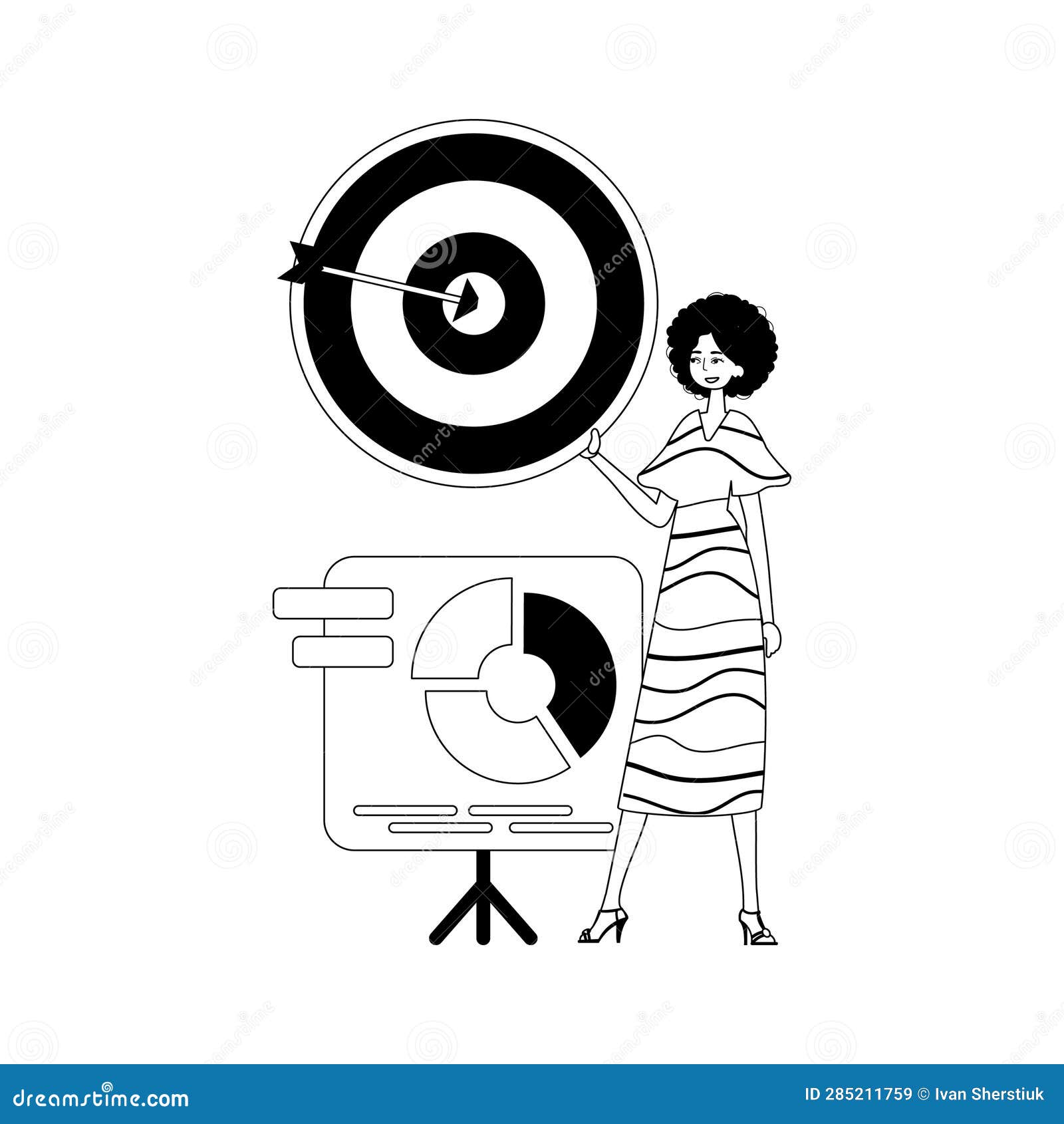 The Girlfriend With The Graph . The Arrow Hits The Raven . Total ...