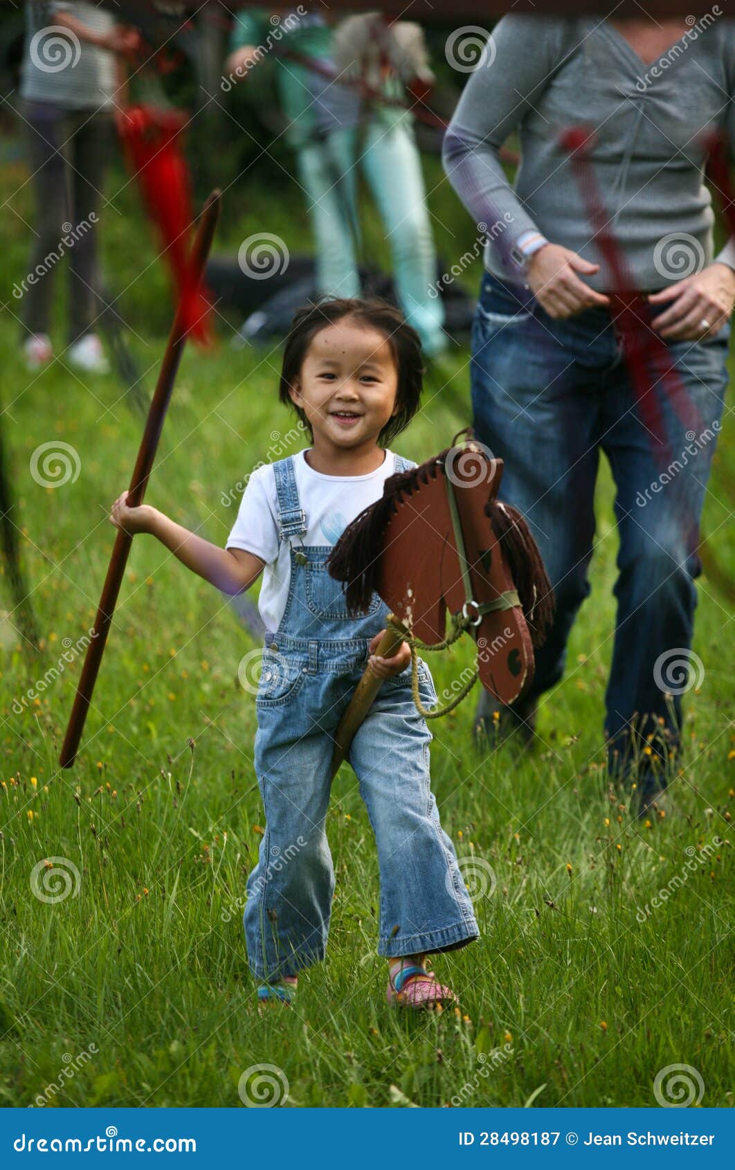 Girls stock image. Image of amuse, girl, children, grass - 28498187