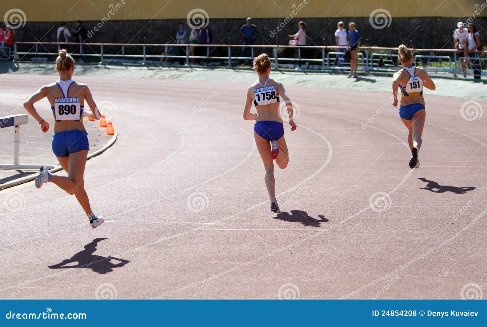 Girls on the 800 Meters Race Editorial Stock Photo - Image of athletes ...