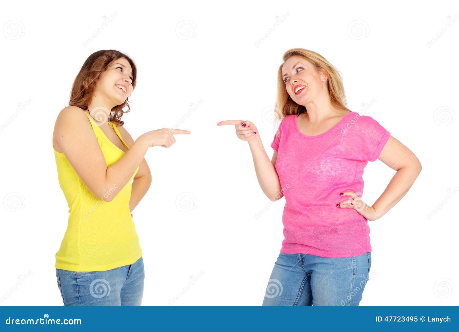 Girls stock image. Image of caucasian, dress, friend - 47723495