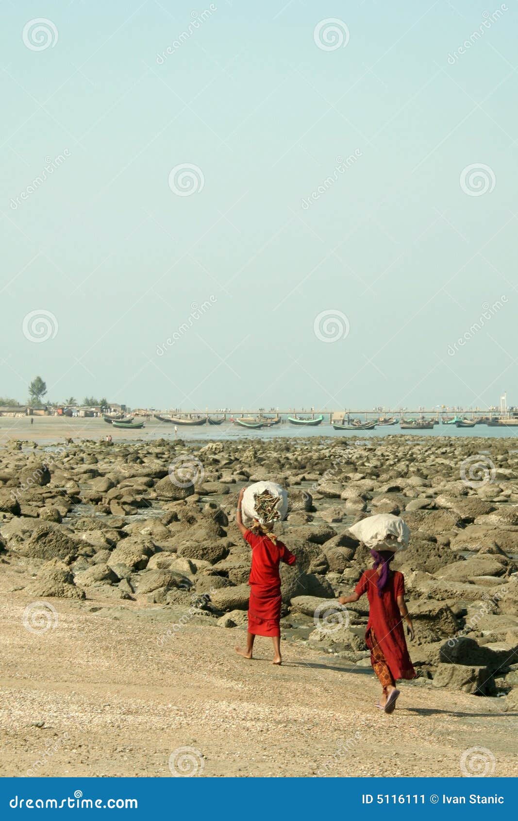 Girls carrying bags stock image. Image of saint, working - 5116111