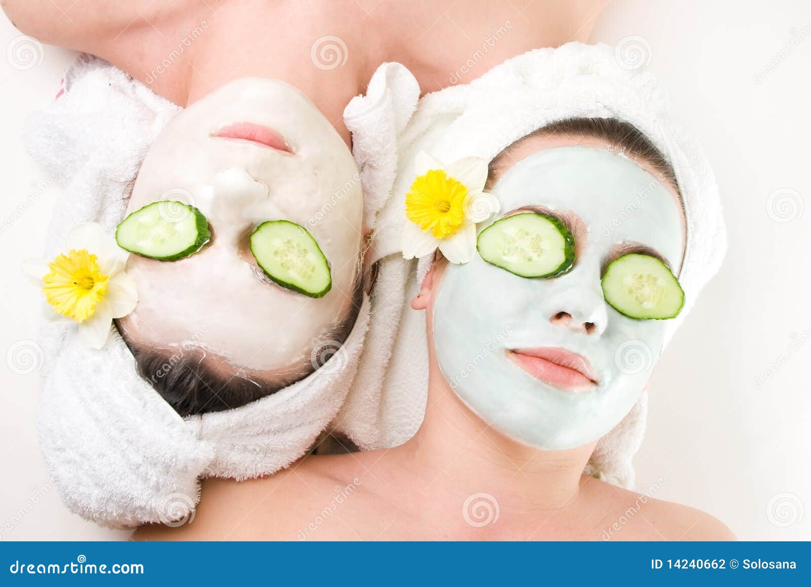 Girls with face masks on stock photo. Image of apply - 14240662