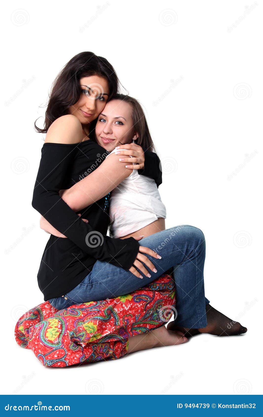 Girls good friends stock image. Image of beauty, portrait - 9494739