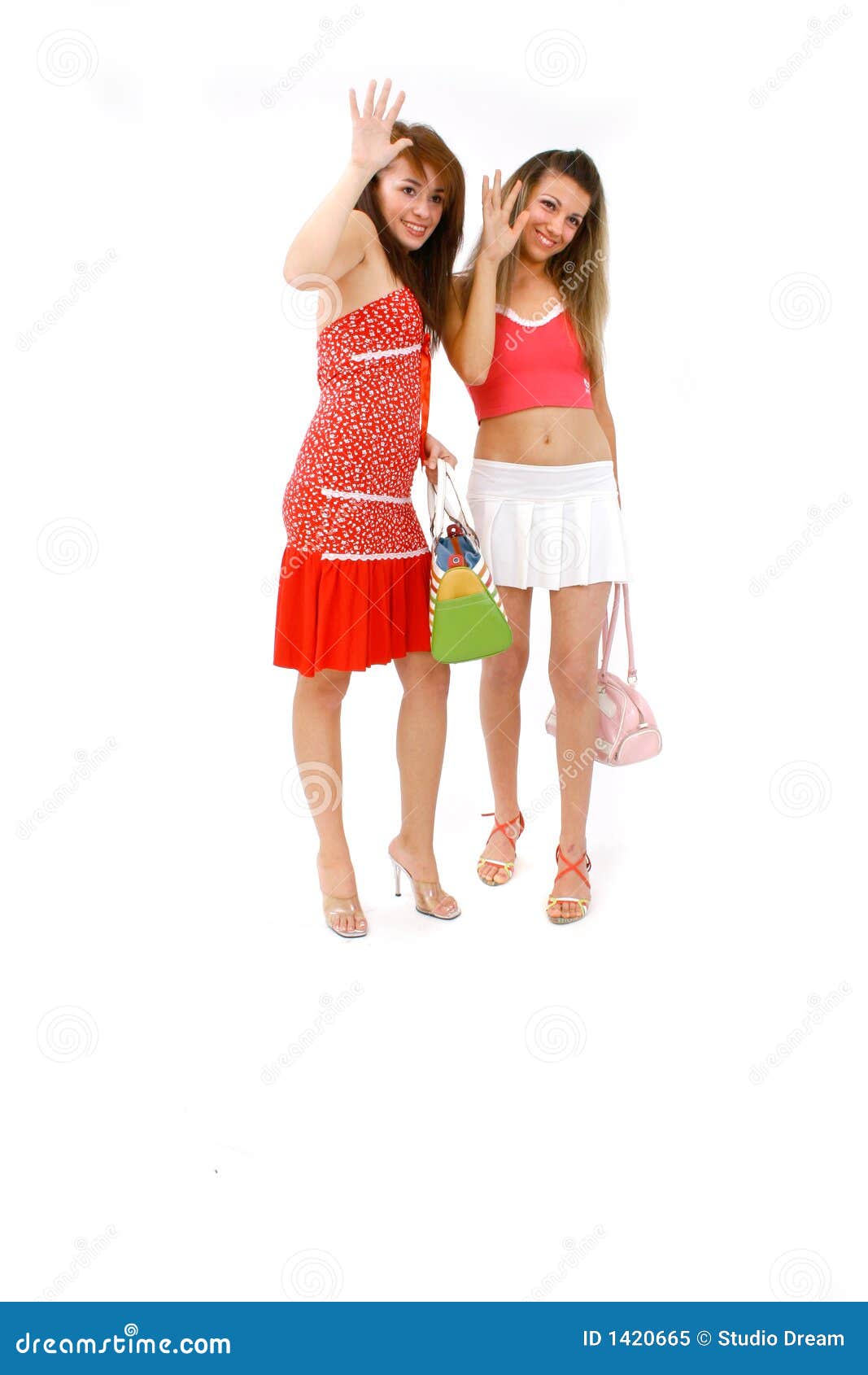 Girls Gotta Go stock image. Image of friend, dress, buddy - 1420665