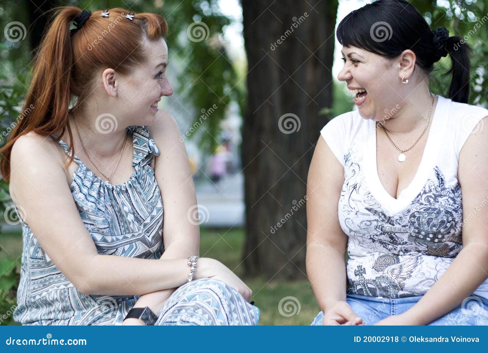 Girls Having a Conversation Stock Photo - Image of people, lifestyle ...