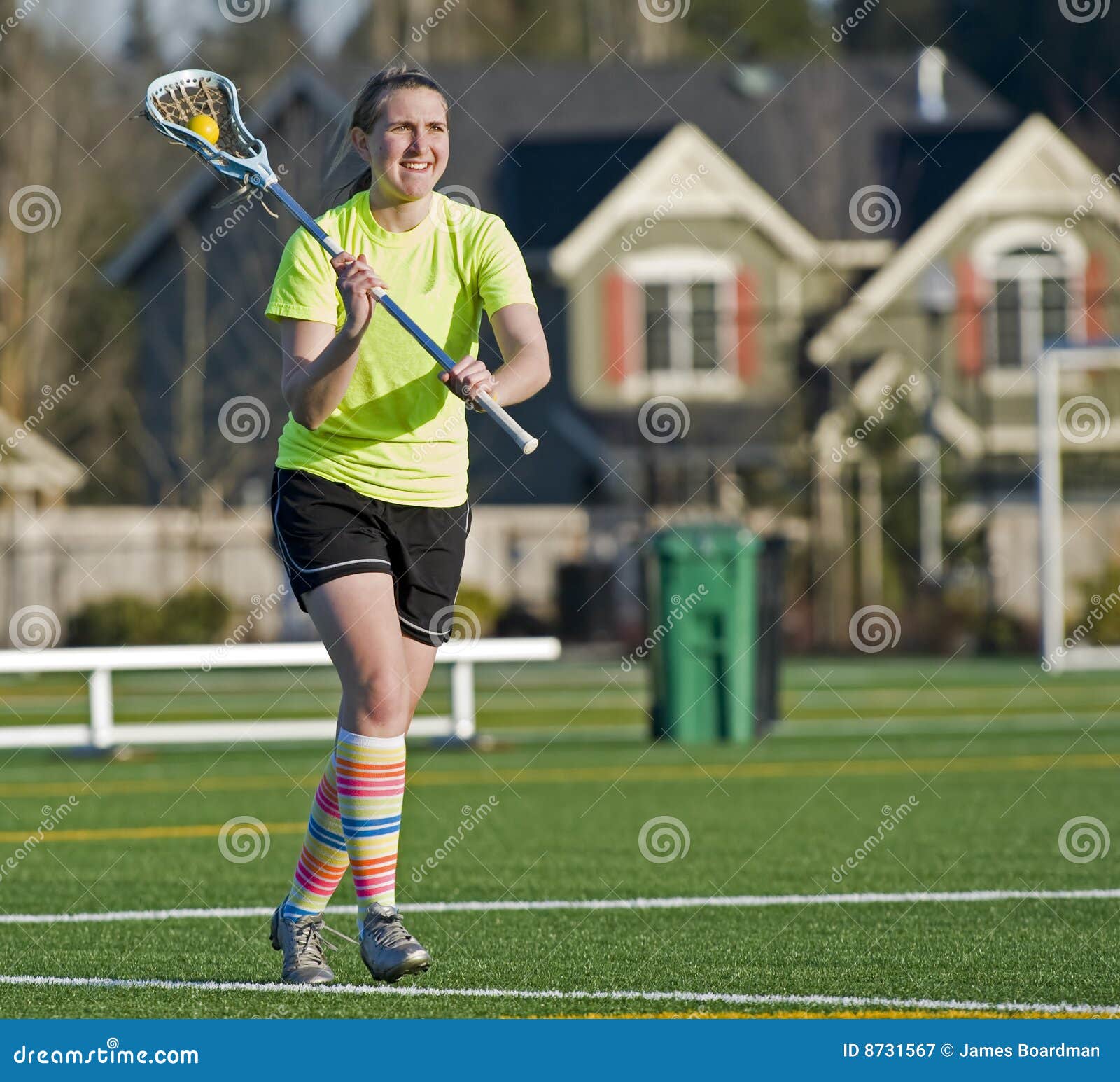 Girls HS Lacrosse practice stock image. Image of high - 8731567