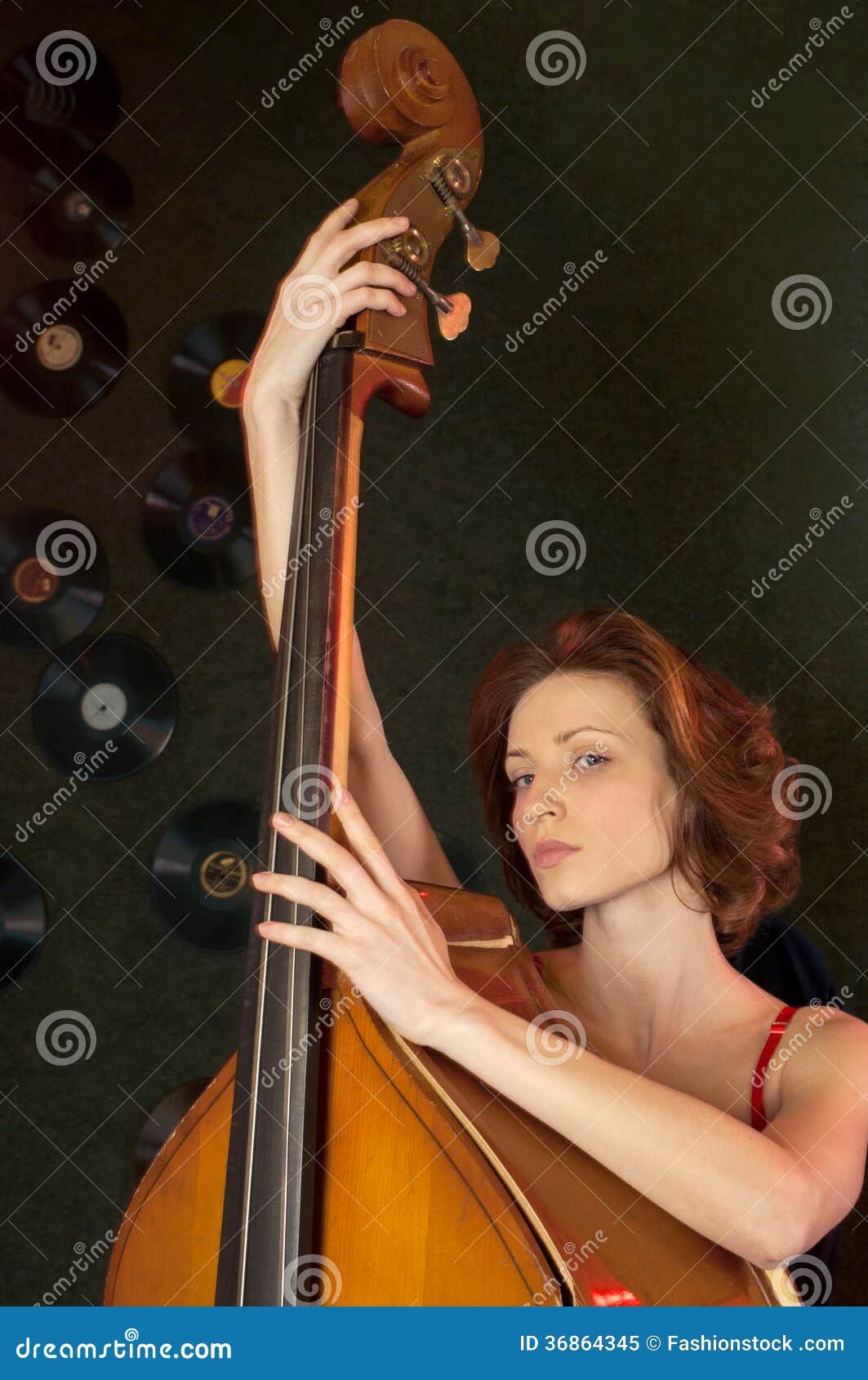 Girls in jazz stock image. Image of blond, isolated, beautiful - 36864345