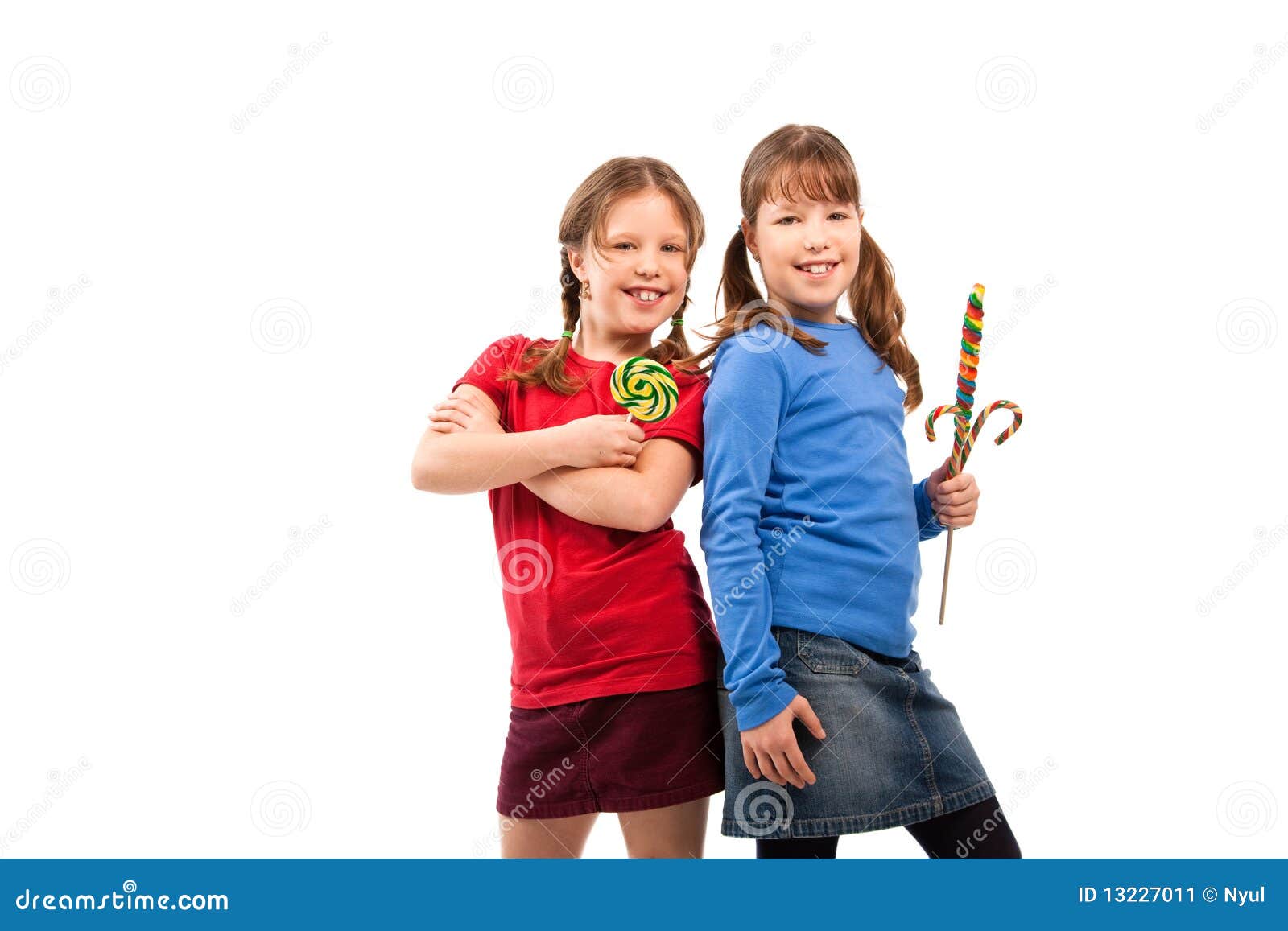 Girls in lollipop pose stock image. Image of cutout, clothing - 13227011