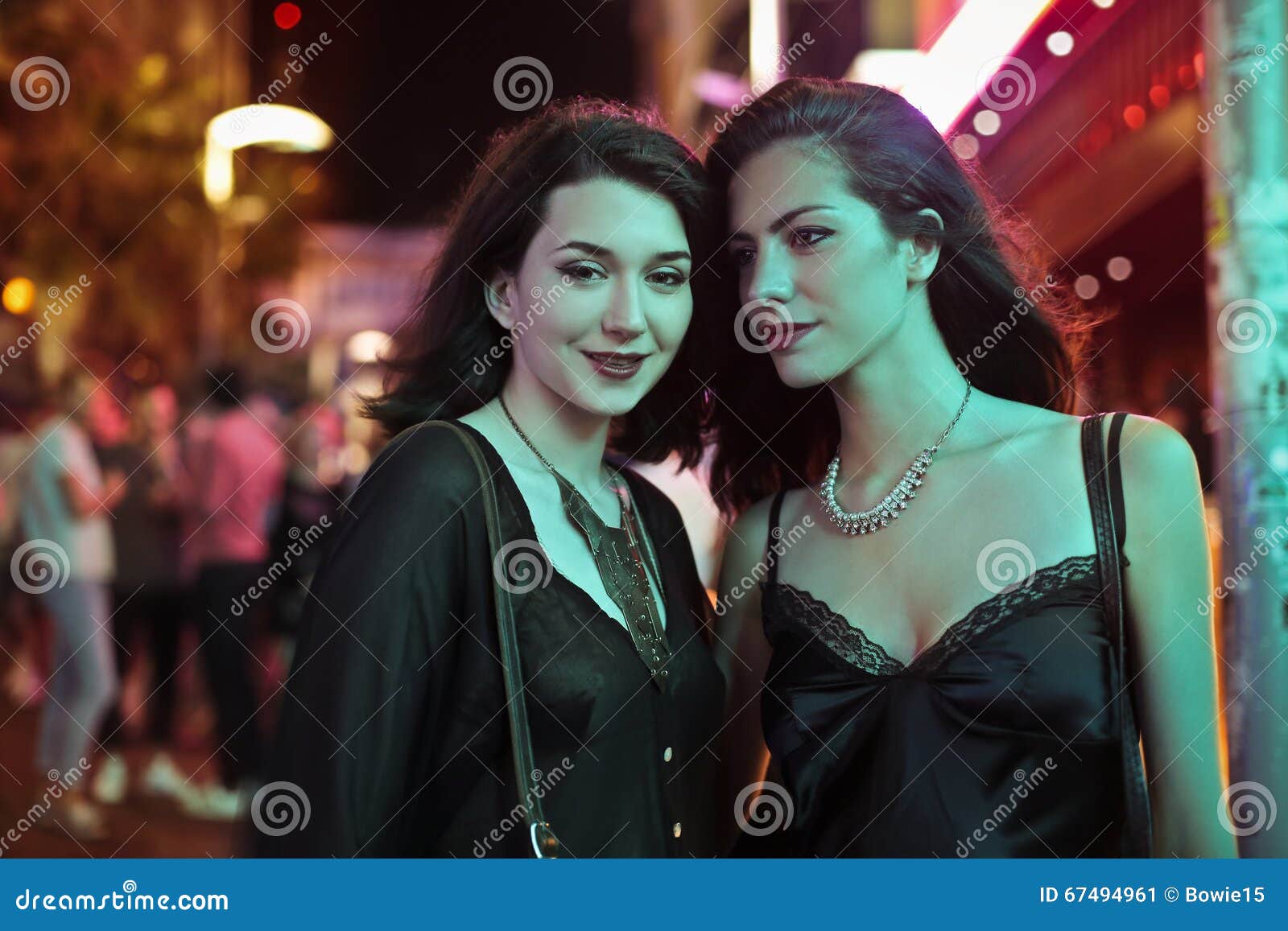 Girls night out stock image. Image of fashion, color - 67494961