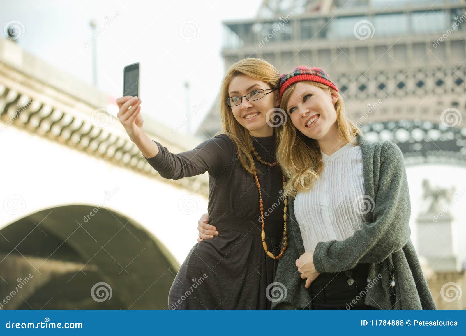 Girls in Paris stock photo. Image of destination, parisian - 11784888