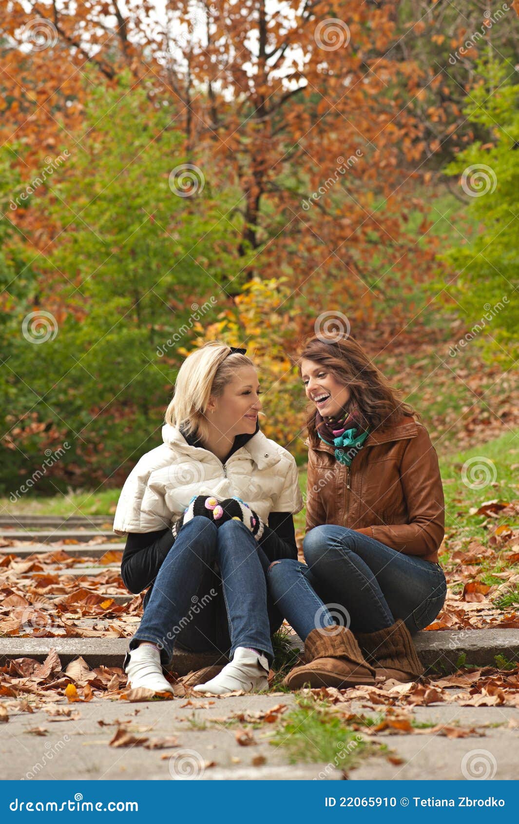 Girls in park stock photo. Image of females, expressive - 22065910