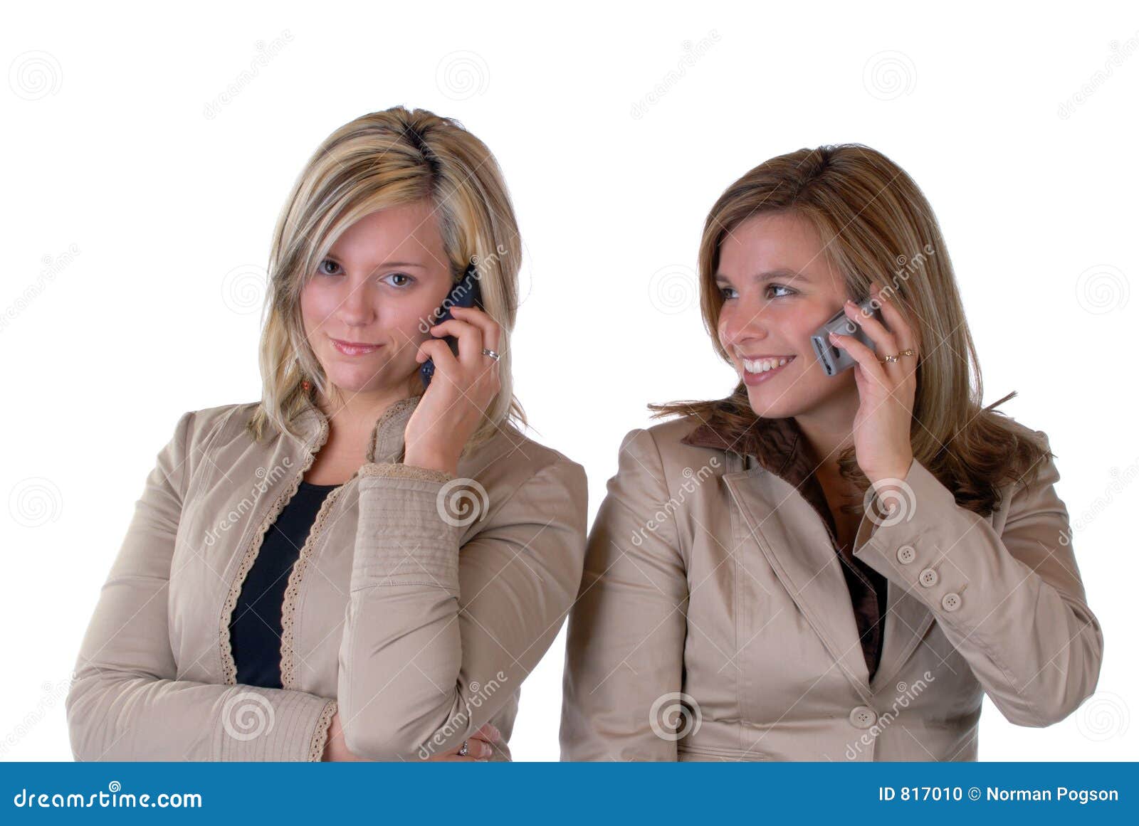Girls on the Phone stock photo. Image of mobile, long, communicate - 817010