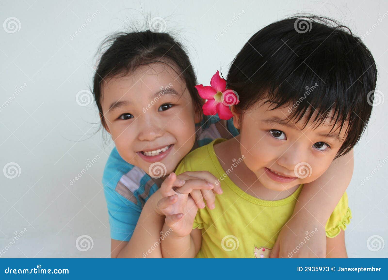 Girls playing stock image. Image of companion, funny, asian - 2935973