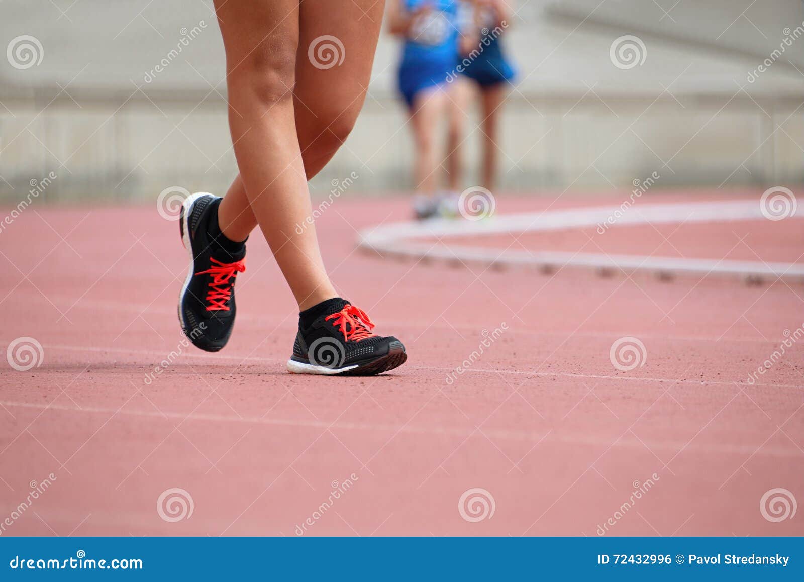 Girls on race walking stock photo. Image of racers, champion - 72432996