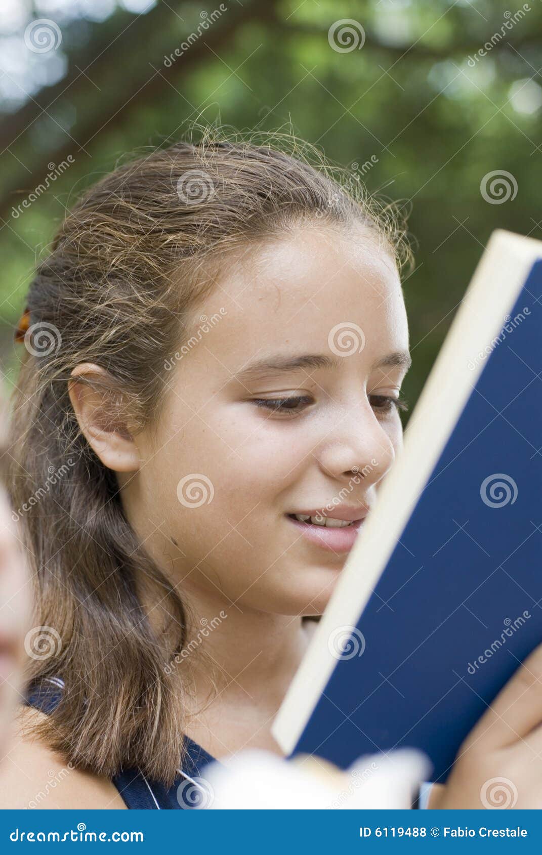 Girls read stock photo. Image of eyes, teenager, serenity - 6119488