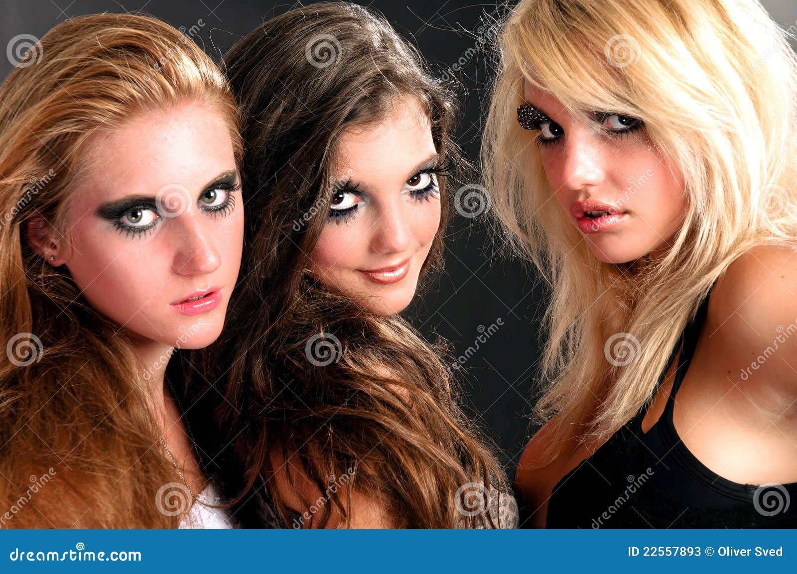 Girls Ready To Go Out for the Night Stock Image - Image of group ...