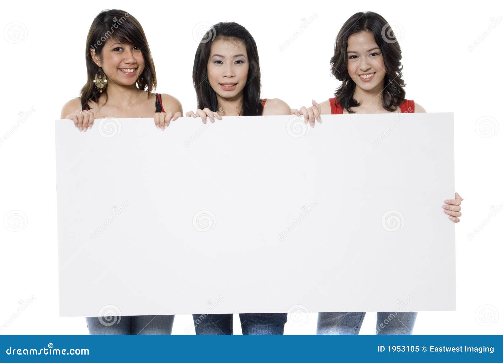 Girls and Sign stock image. Image of sign, denim, girls - 1953105