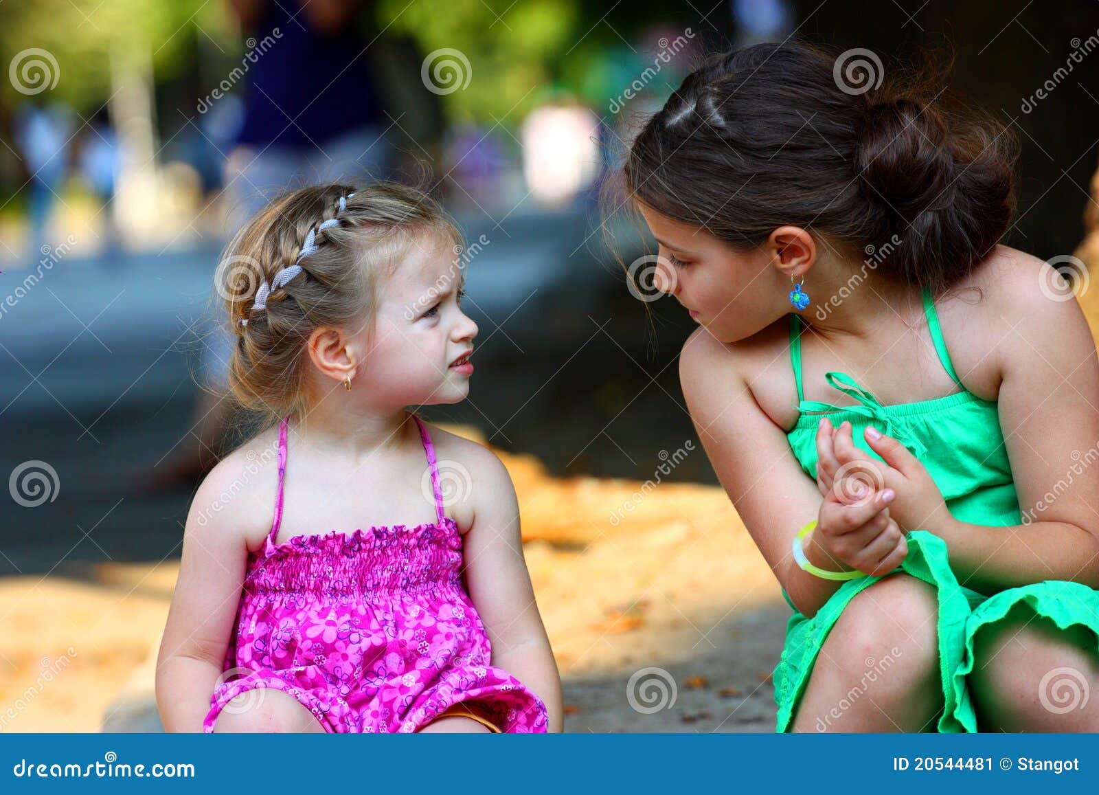 Girls talking stock image. Image of argue, cute, beautiful - 20544481