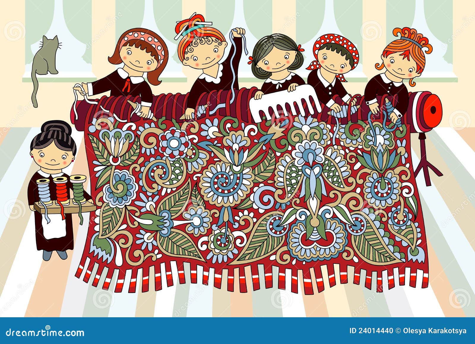 Loom Cartoons, Illustrations & Vector Stock Images - 15806 Pictures to ...