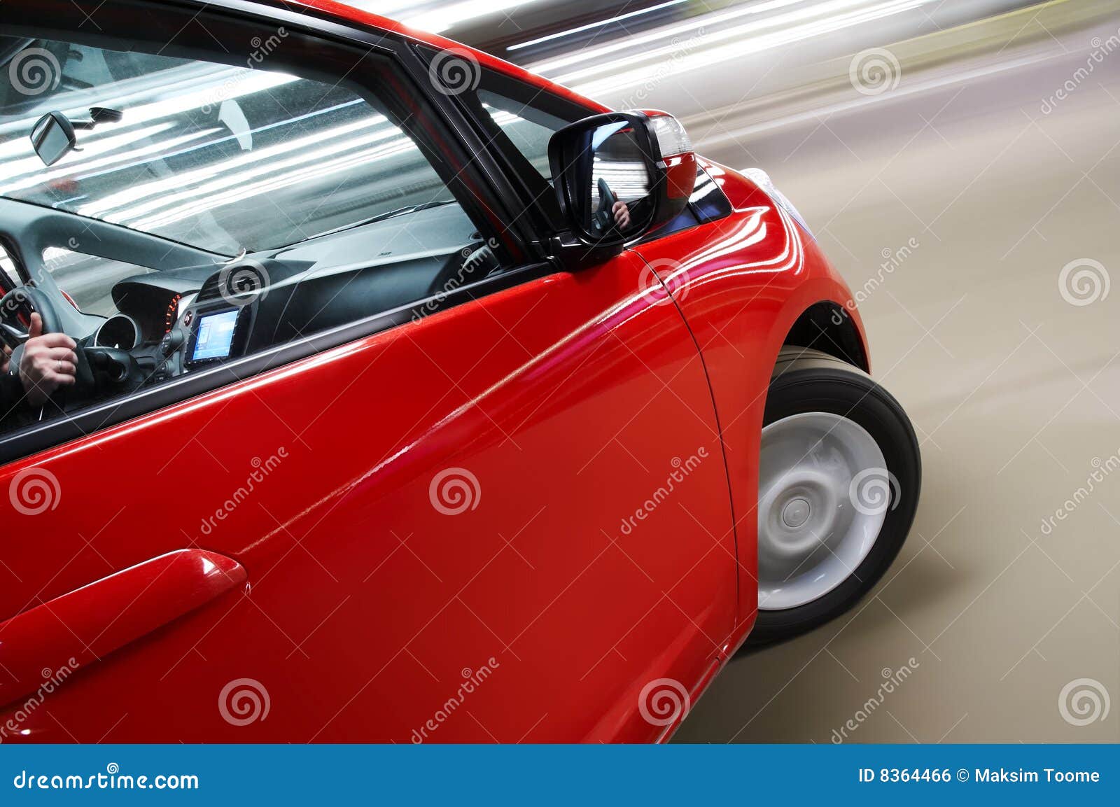 Giro do carro foto de stock. Imagem de punho, moderno - 8364466