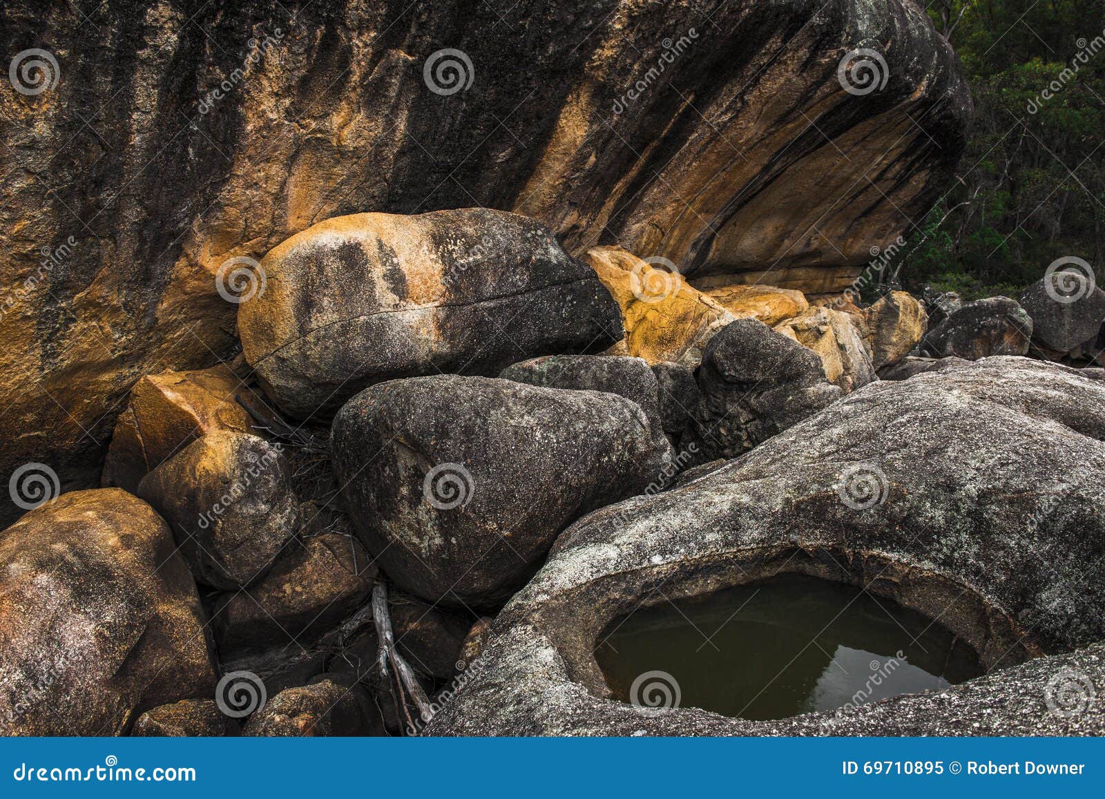 Girraween National Park stock image. Image of mountain - 69710895