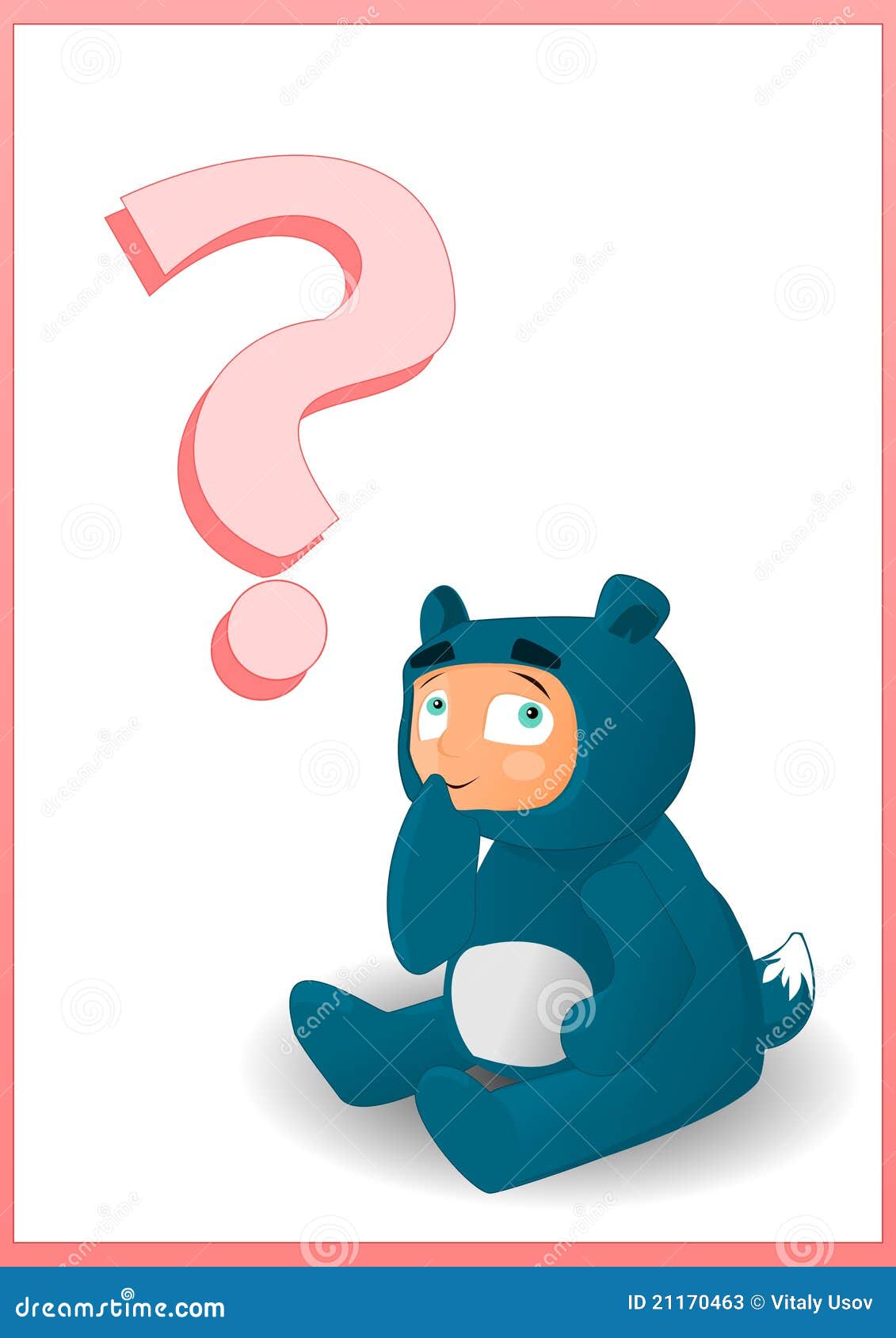 Gissing wie I ben? vector illustratie. Illustration of luim - 21170463