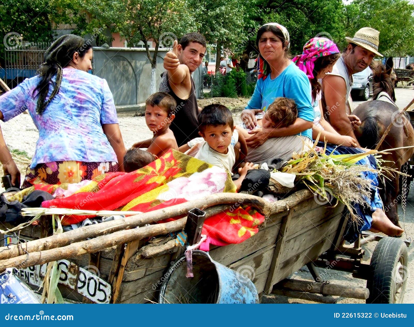 Gitano Rumano Fotografía editorial - Imagen: 22615322