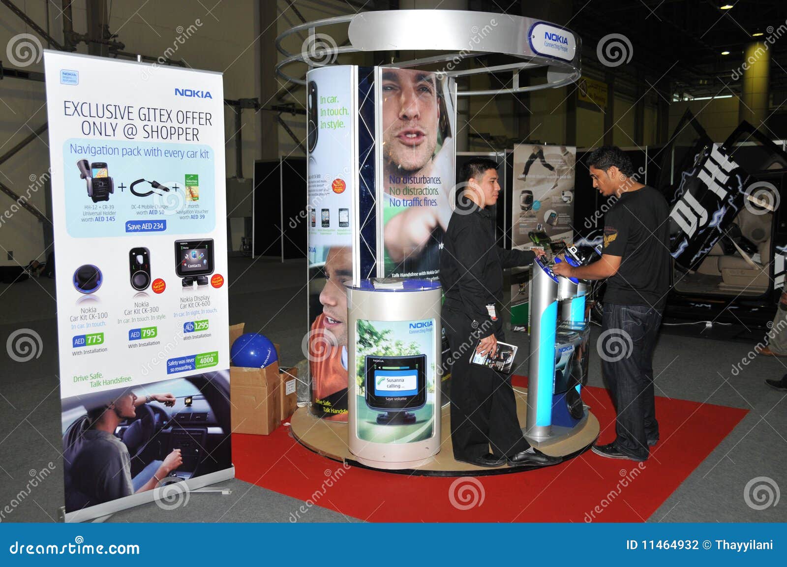 GITEX 2009 - Nokia Info Booth Editorial Photography - Image of airport ...