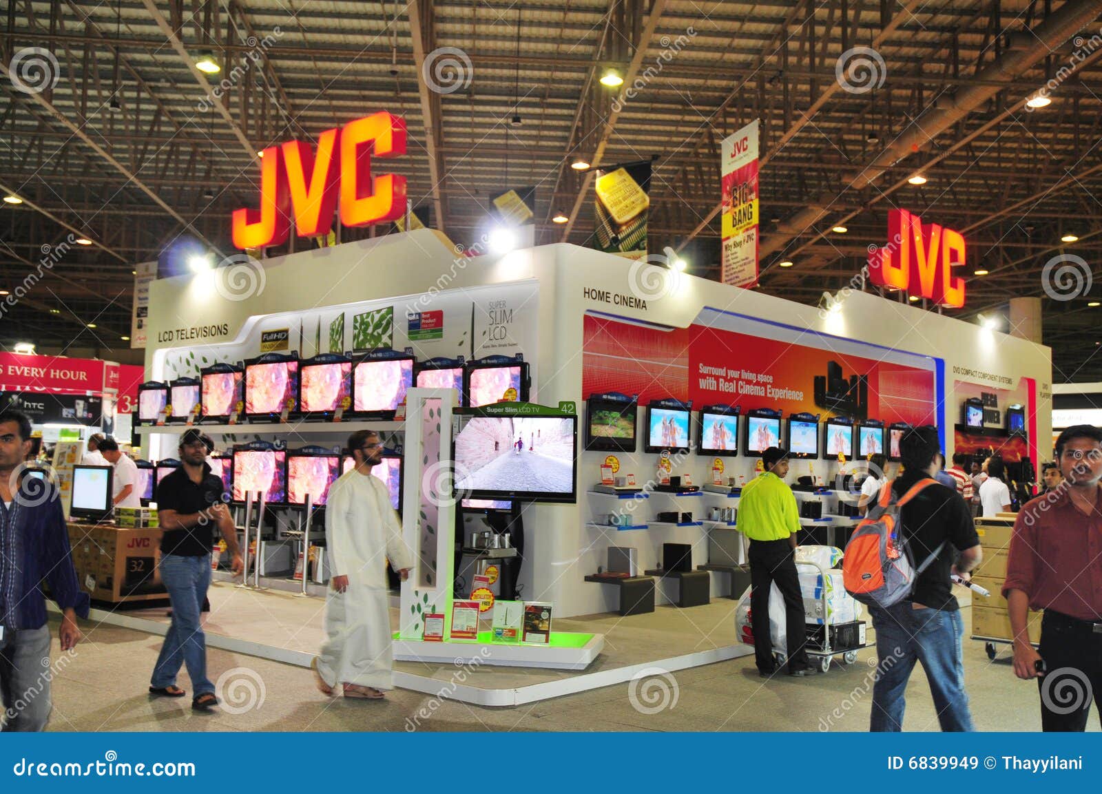 Gitex Shopper Dubai - JVC Stall Editorial Stock Image - Image of dubai ...