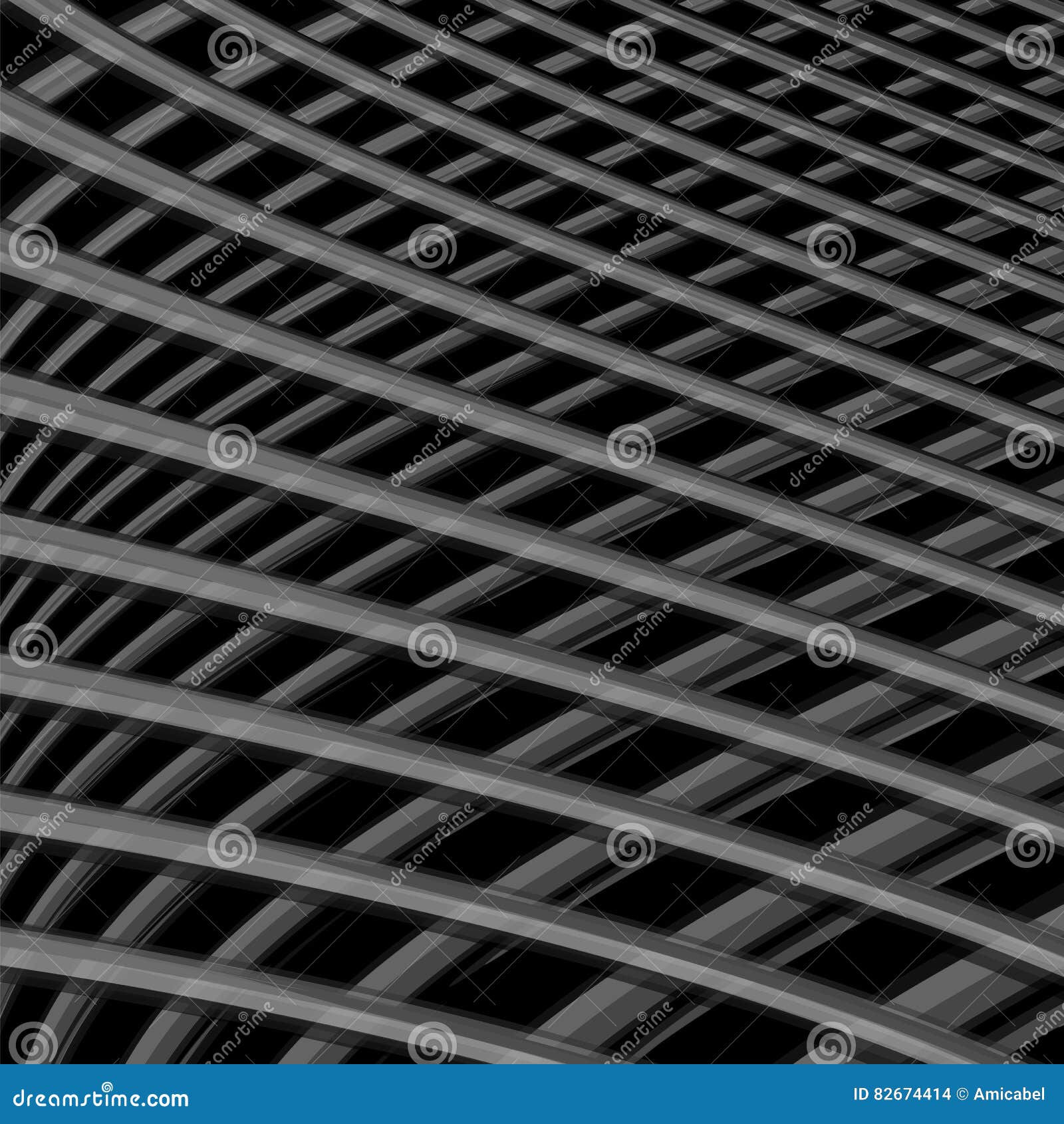 Gitter-Illusionshintergrund Des Designs Einfarbiger Vektor Abbildung ...