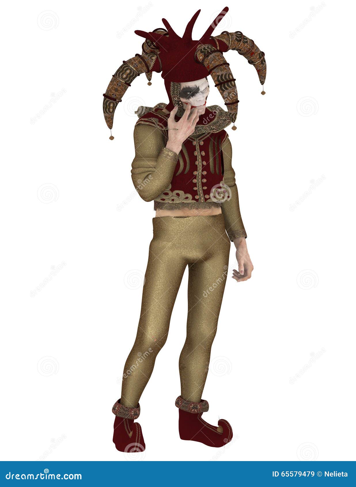 Costume Da Giullare Medievale