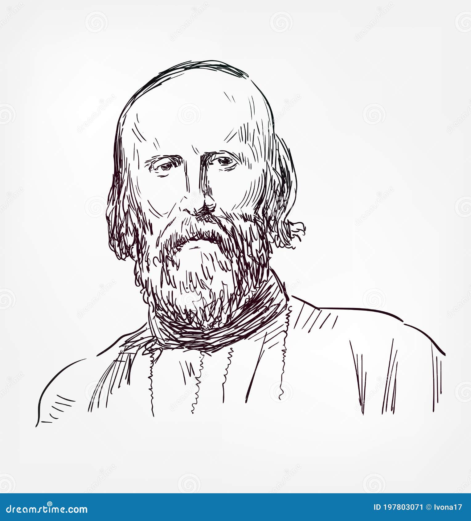 Vector Set Of Garibaldi Fish In Orange Color Black Outline And Black ...