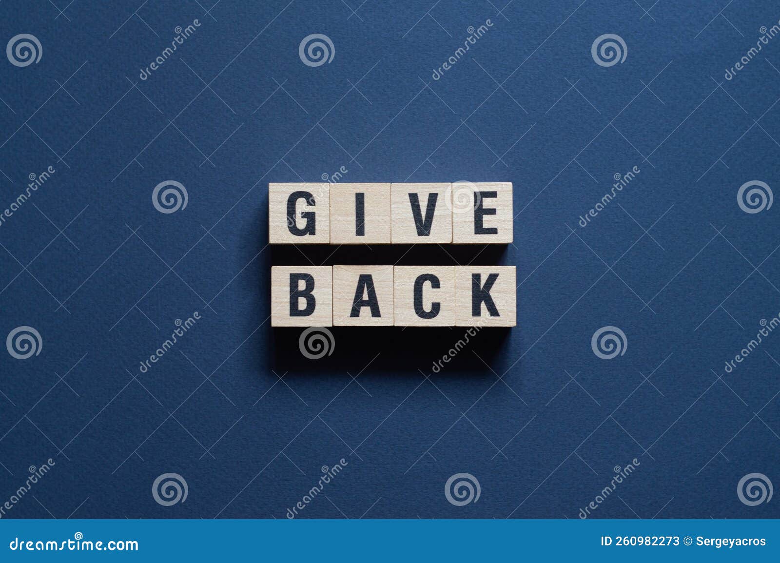 Give Back - Word Concept on Cubes Stock Image - Image of blocks, donate ...