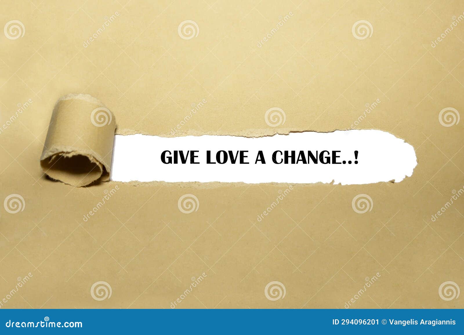 Give Love a change stock image. Image of quote, motivational - 294096201