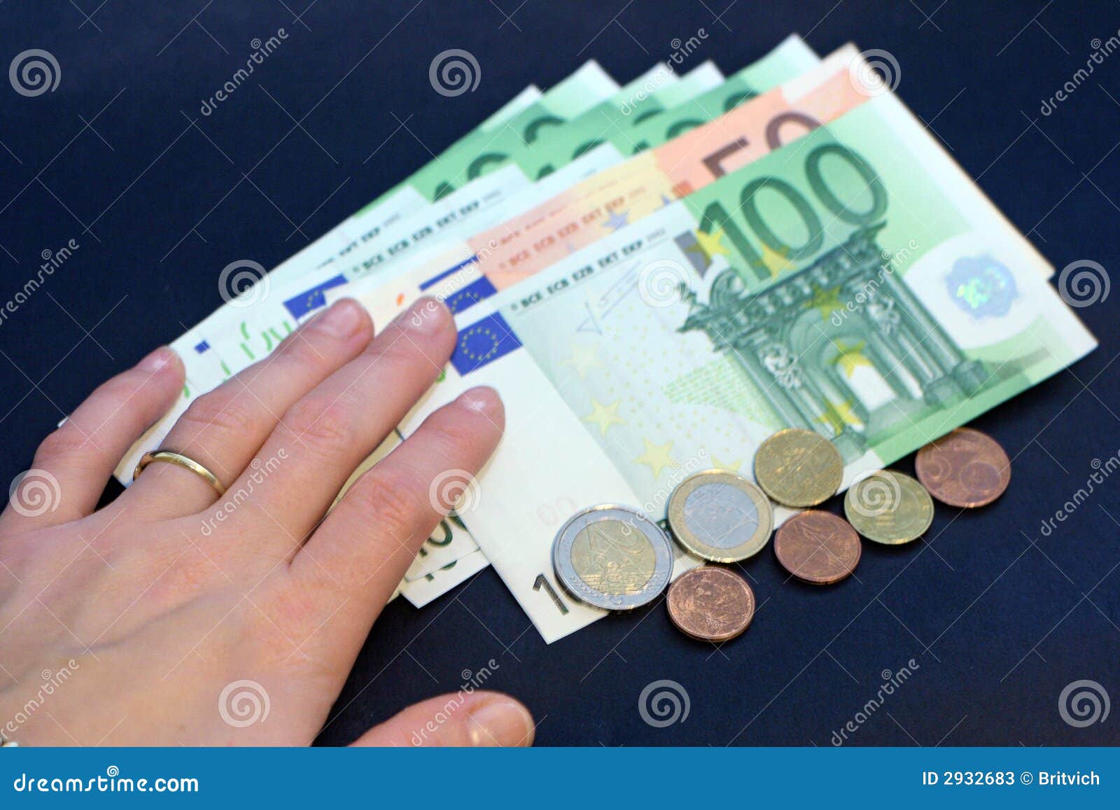 Give the money stock image. Image of payable, card, printed - 2932683