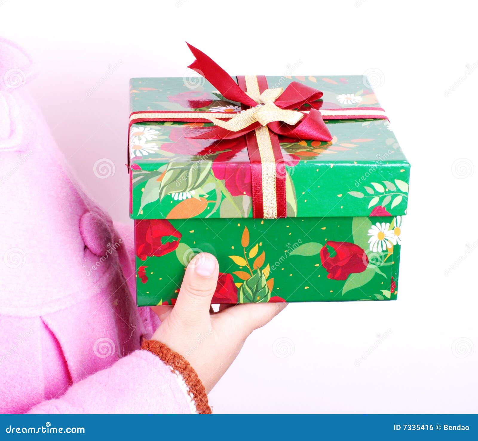 Give present stock photo. Image of holiday, xmas, heart - 7335416
