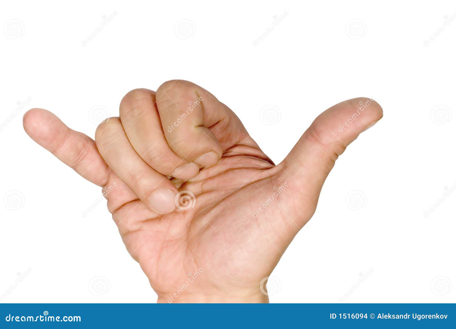 Give the signal stock photo. Image of finger, gesture - 1516094