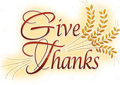 Give Thanks stock illustration. Illustration of background - 881919