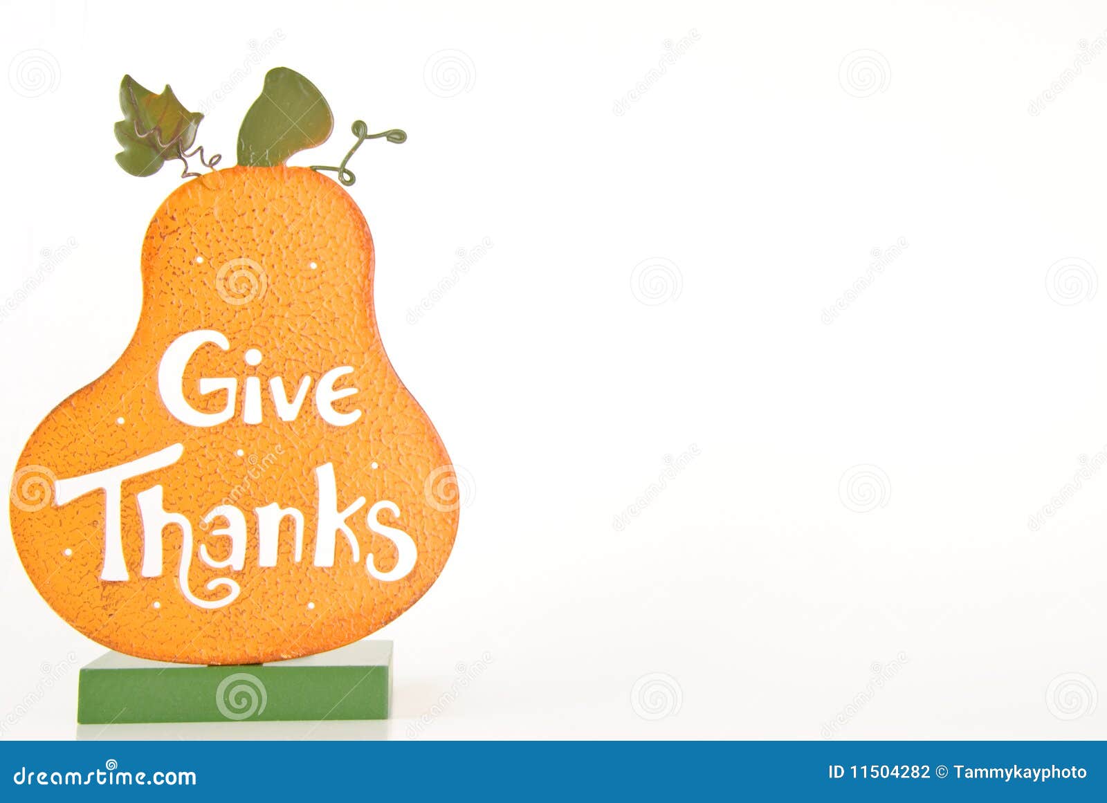 Give Thanks Frame stock photo. Image of white, autumn - 11504282