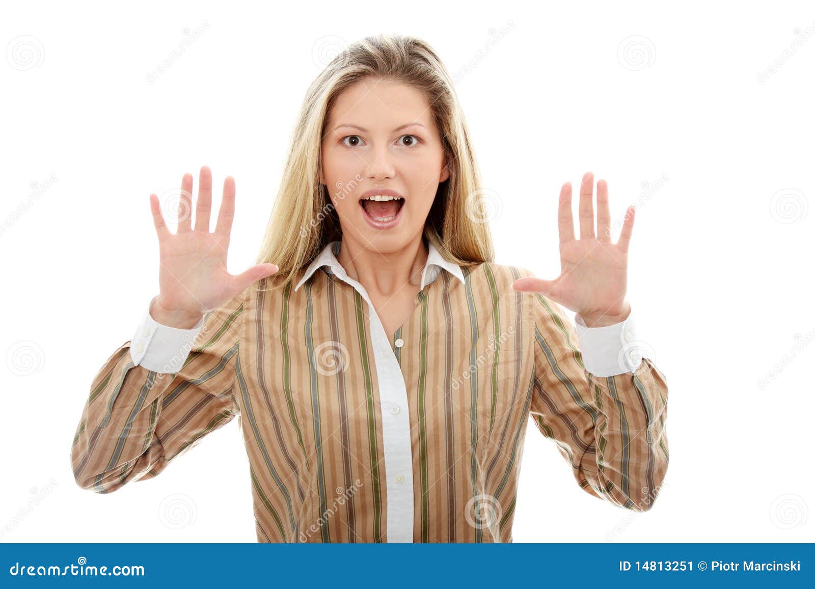 Give up stock image. Image of hair, caucasian, feminine - 14813251