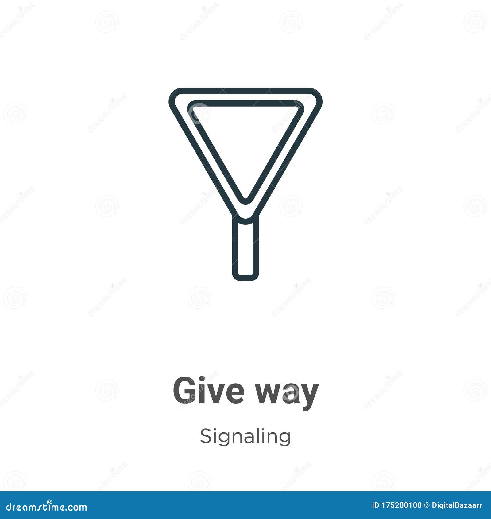 Signaling Outline Vector Icon. Thin Line Black Signaling Icon, Flat ... Signaling Outline Vector Icon. Thin Line Black Signaling Icon, Flat ...