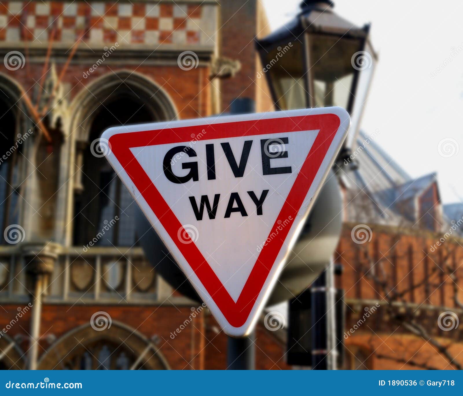 Give Way Traffic Sign In UK English Stock Photography | CartoonDealer ... Give Way Traffic Sign In UK English Stock Photography | CartoonDealer ...