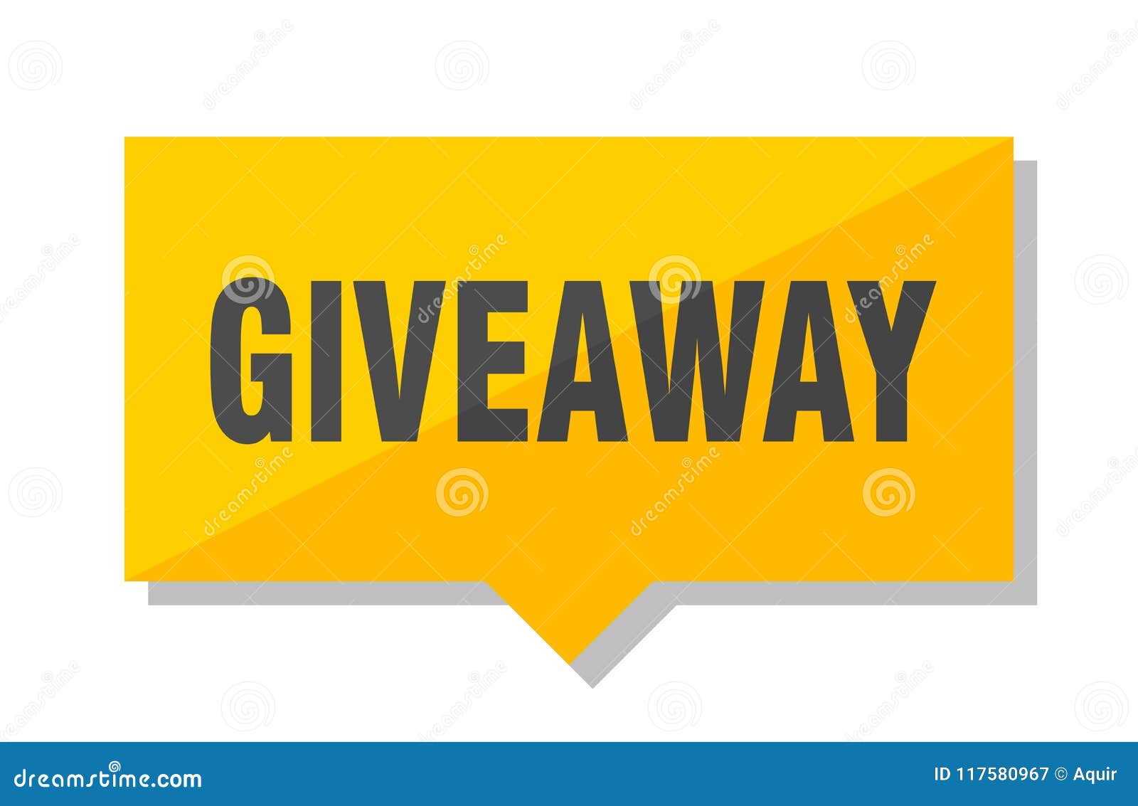 Giveaway price tag stock vector. Illustration of price - 117580967